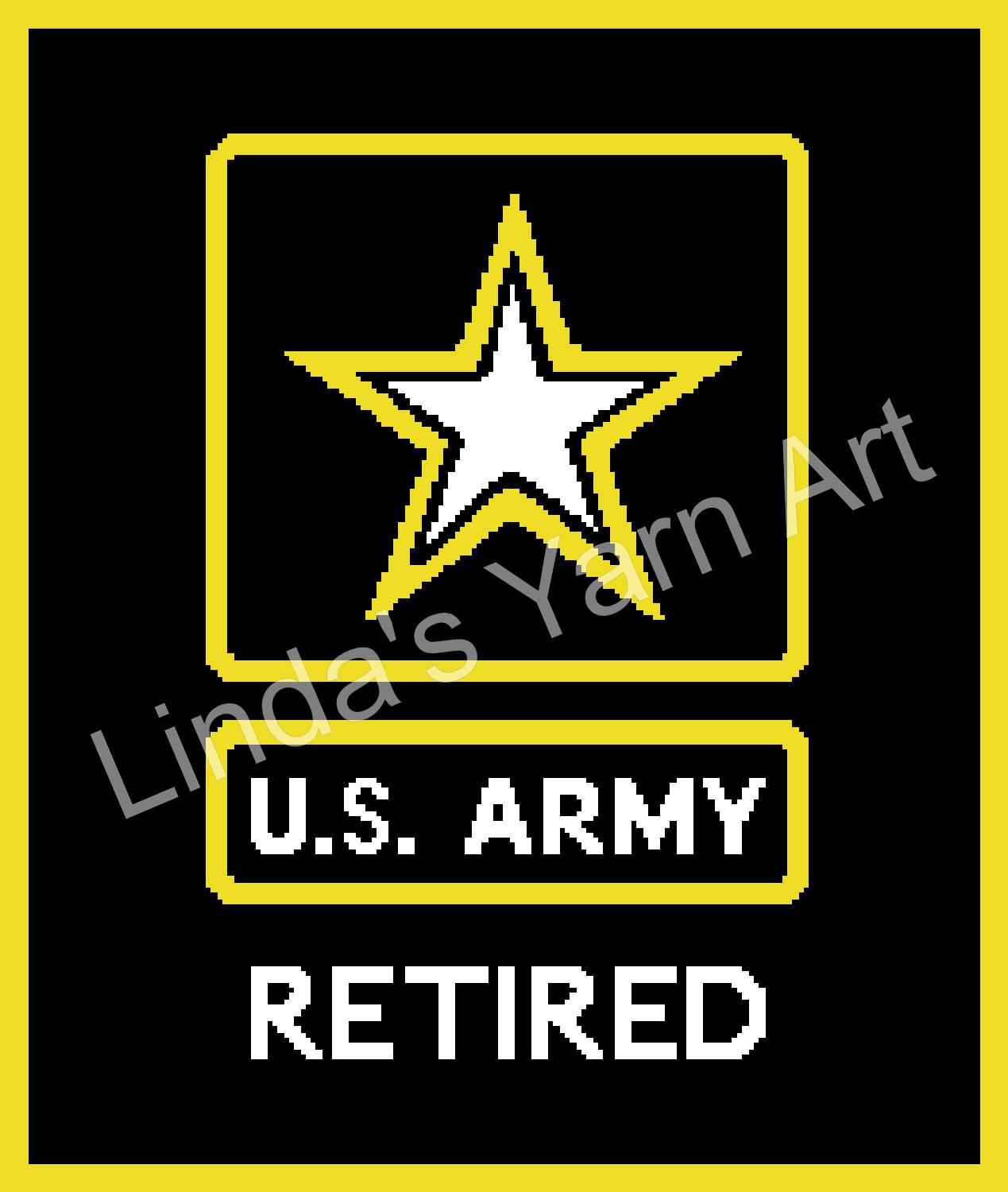 Army Retired Logo